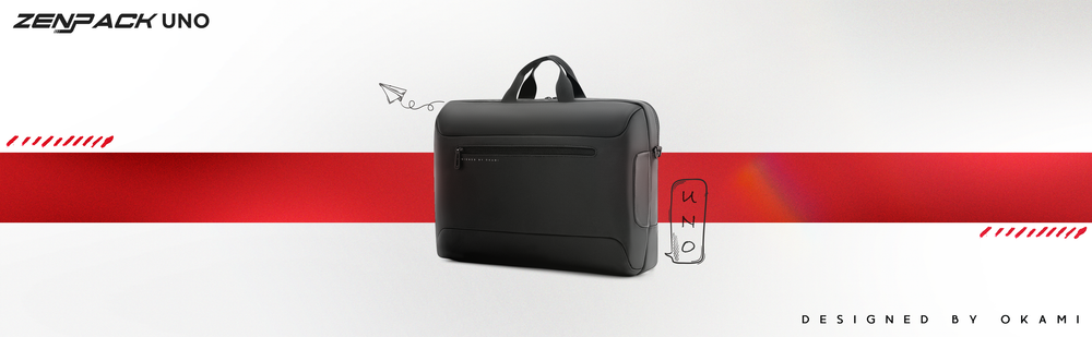 Okami ZenPack UNO Minimal Laptop upto 15.6" Messenger Bag X Briefcase